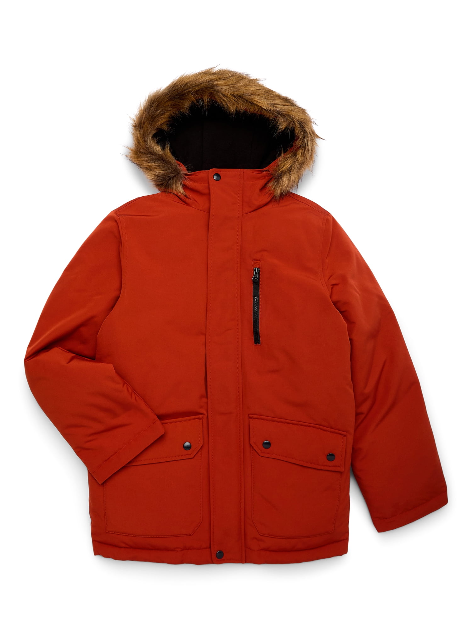 Swiss Tech Boys Ski Parka Jacket with Hood, Sizes 4-18 - Walmart.com