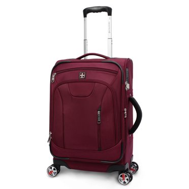 Protege Trulite 26" Lightweight Check Luggage Grey, 26" x 9.5" x 17", 7 ...