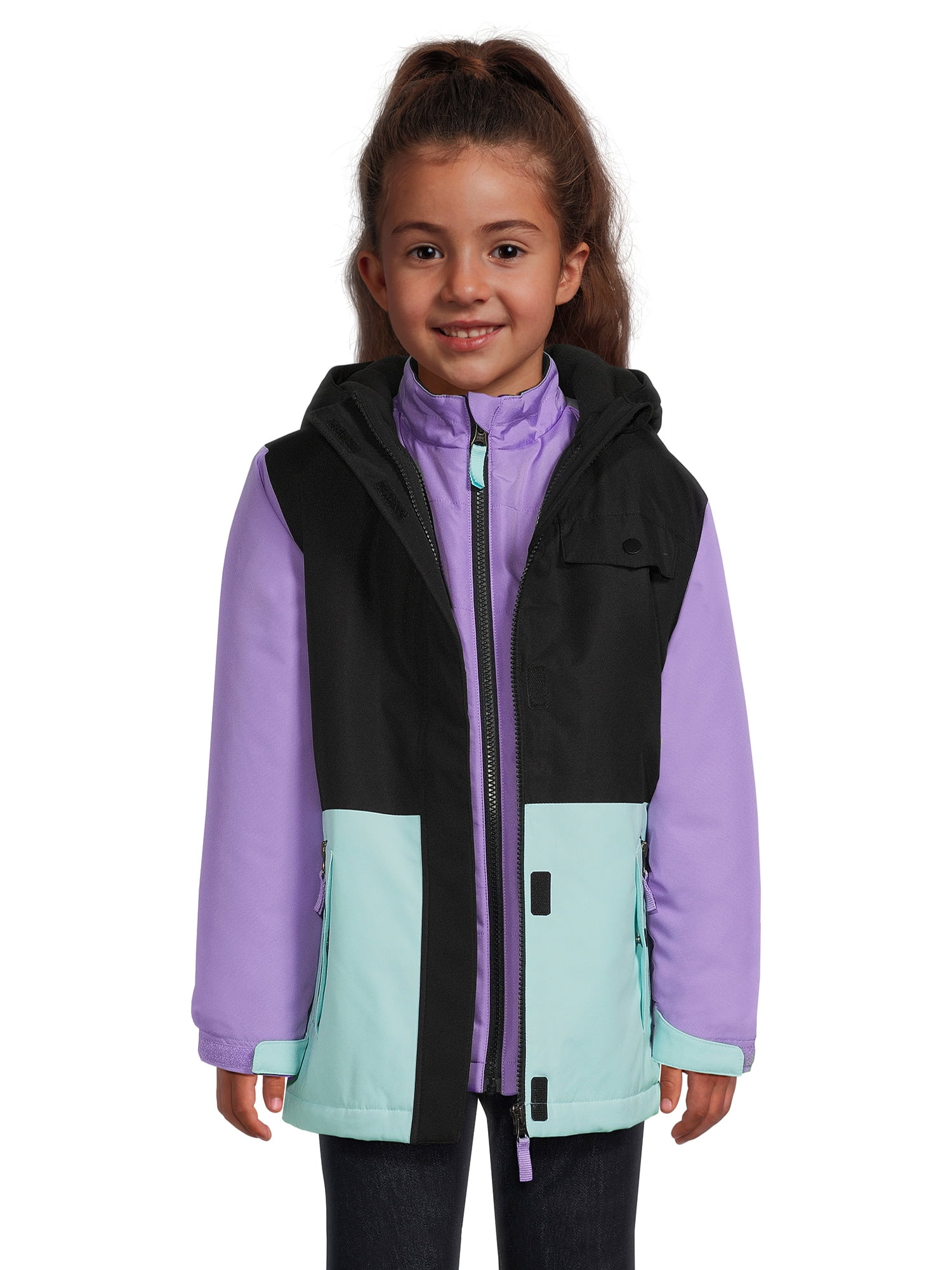 Swiss Tech Girls 3-in-1 Systems Jacket - Versatile - Walmart.com