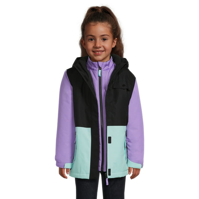 Swiss Tech Girls 3-in-1 Systems Jacket, Sizes 4-18 - Walmart.com
