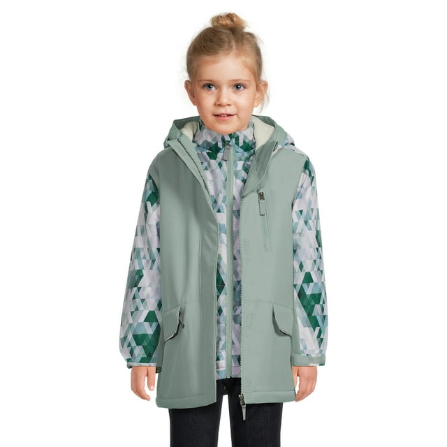Swiss Tech Girls 3-in-1 Systems Jacket, Sizes 4-18 - Walmart.com
