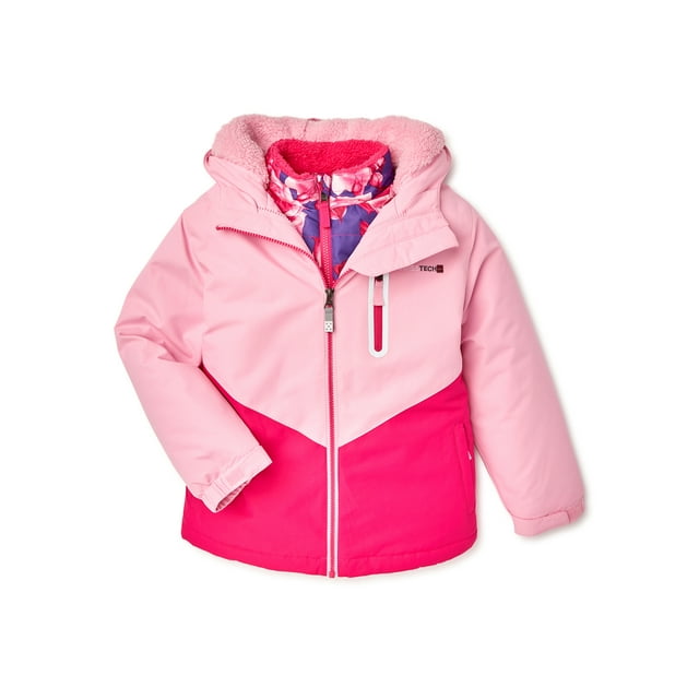Swiss Tech Girls 4-in-1 Systems Jacket - Walmart.com