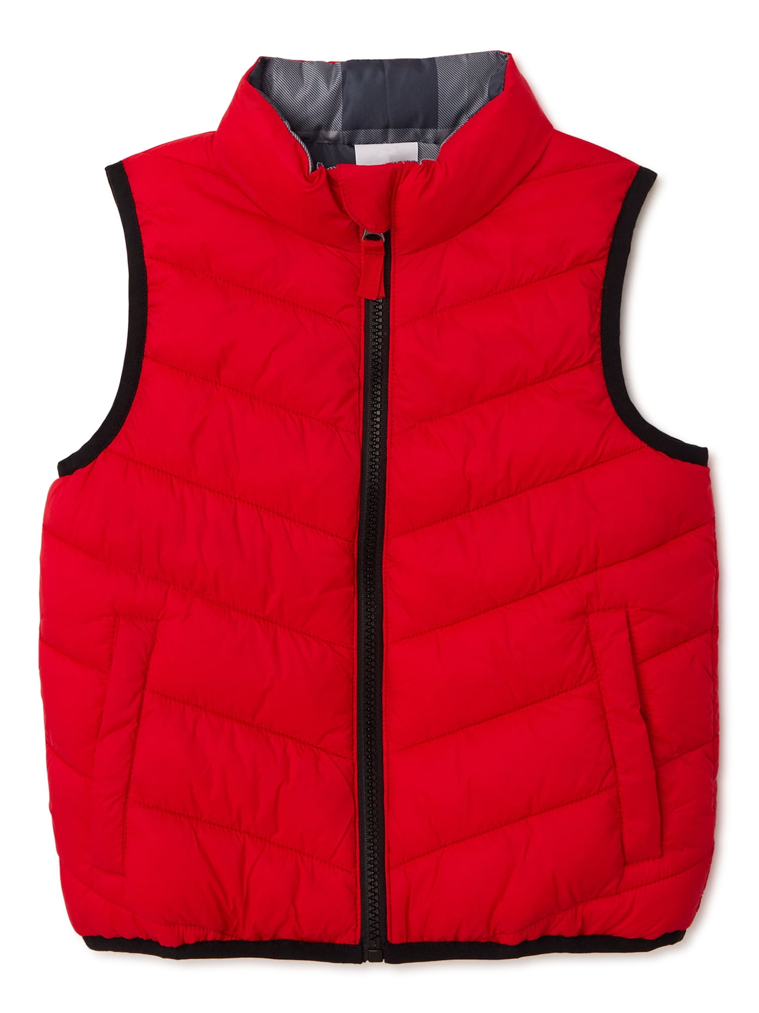 Swiss Tech Girls Family Matching Reversible Puffer Vest, Sizes 4-18 ...