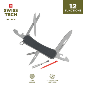 Free Shipping! Swiss Tech Haltbar Knife with VG-10 Full Tang Steel ...
