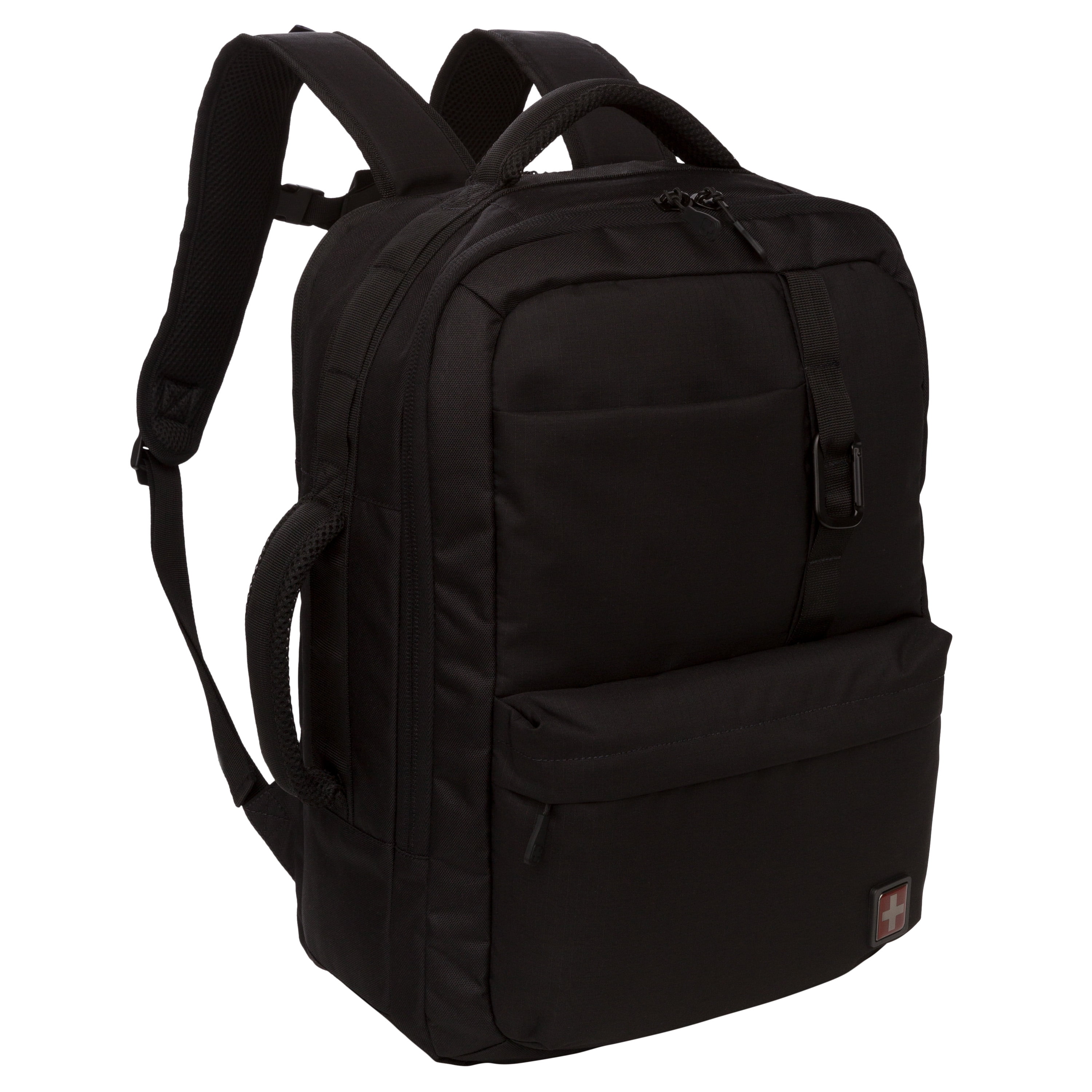 Swiss Tech Interlaken 17 L Solid Black Backpack, Unisex, Adult, Teen ...