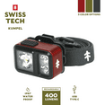 Swiss Tech Kumpel 400 Lumen Mini LED Headlamp and Cap Light, IP67 ...