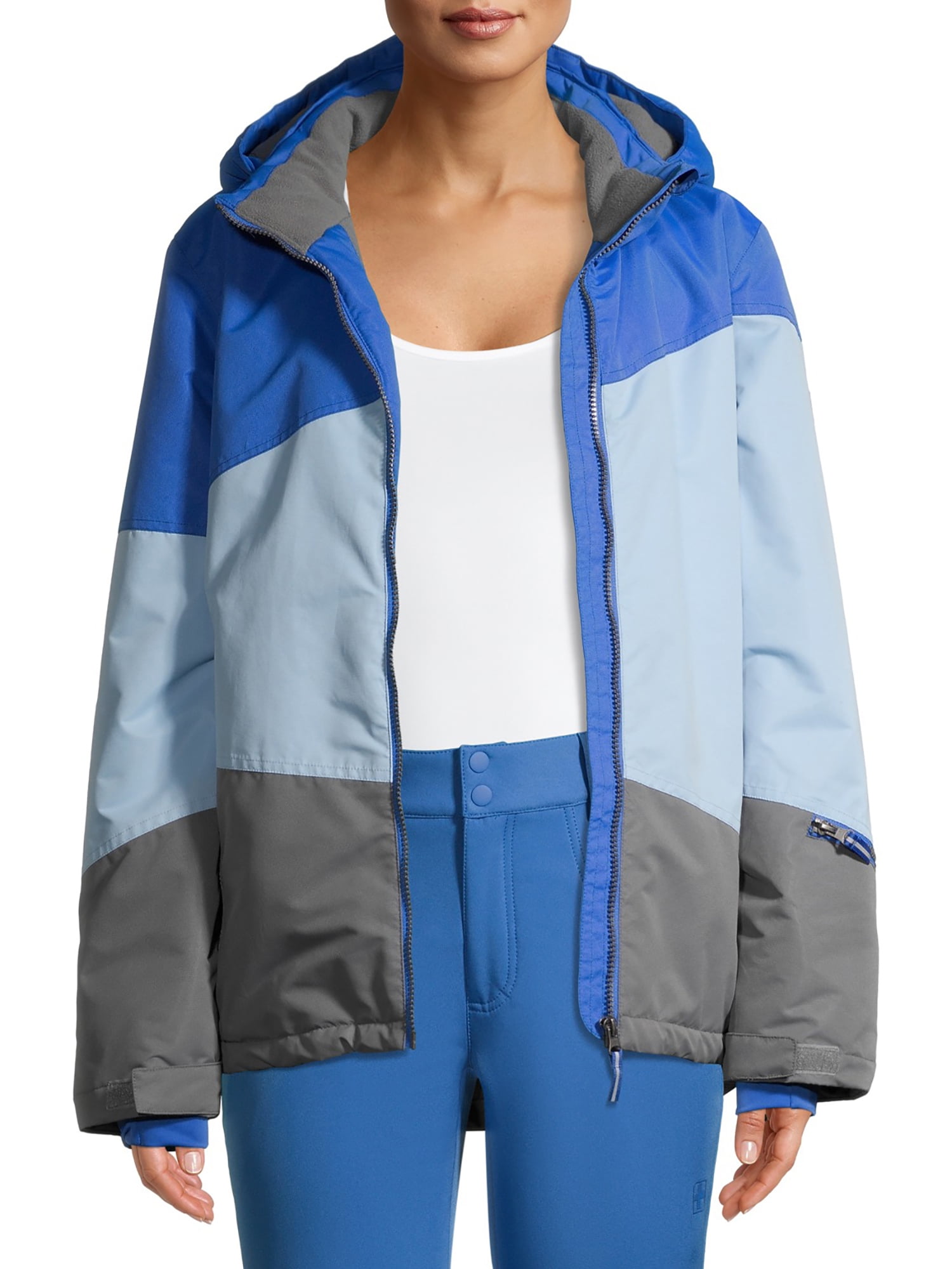 Swiss Tech Long Sleeve Regular Colorblock Ski Snowboard Snow Jacket ...