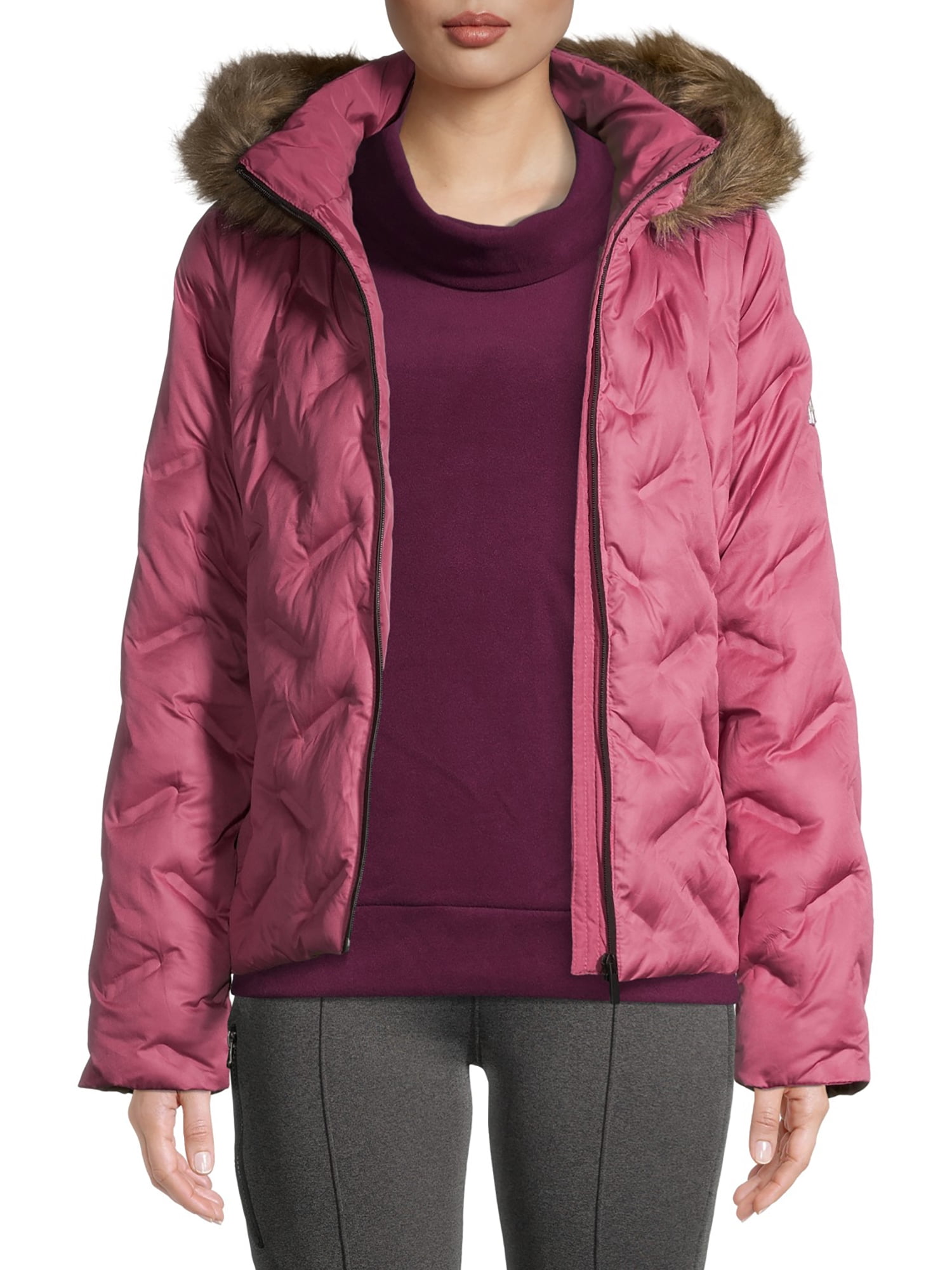 Swiss Tech Long Sleeve Regular Quilted Ski Snowboard Snow Jacket (Women ...