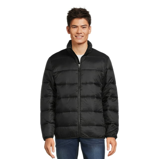 Swiss Tech Men's and Big Men's Packable Puffer Jacket, Sizes S-3XL ...