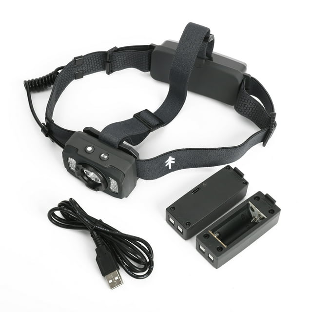 Swiss Tech Rechargeable LED Headlamp, IP54 Weatherproof, Drop Resistant ...