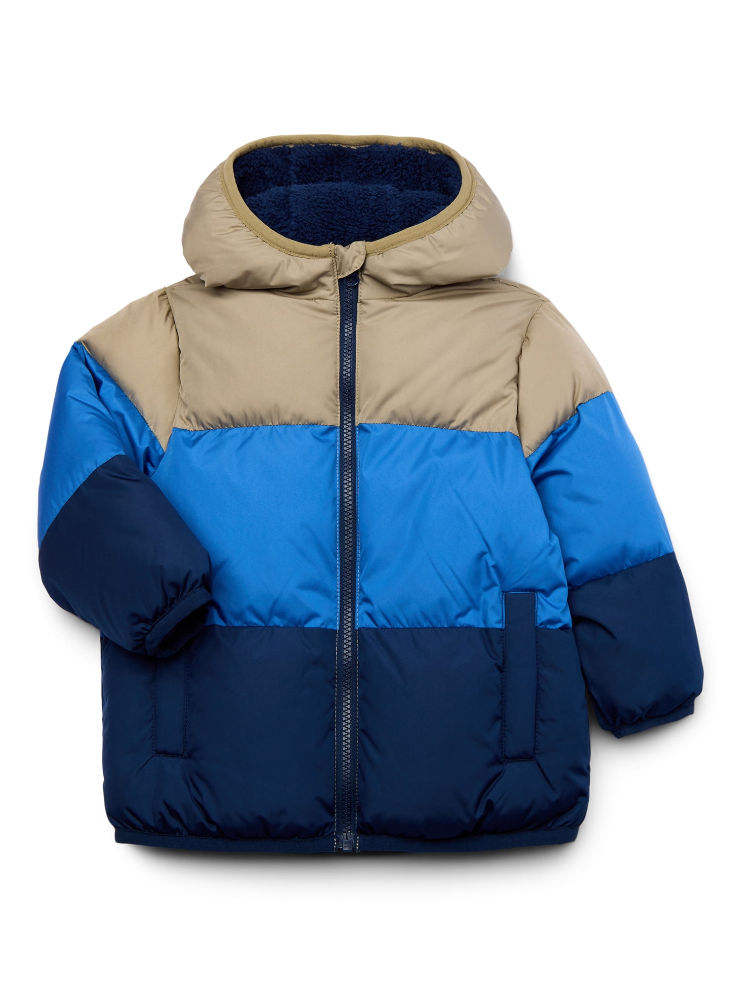 Swiss Tech Toddler Heavyweight Puffer Jacket, Size 12M-5T - Walmart.com