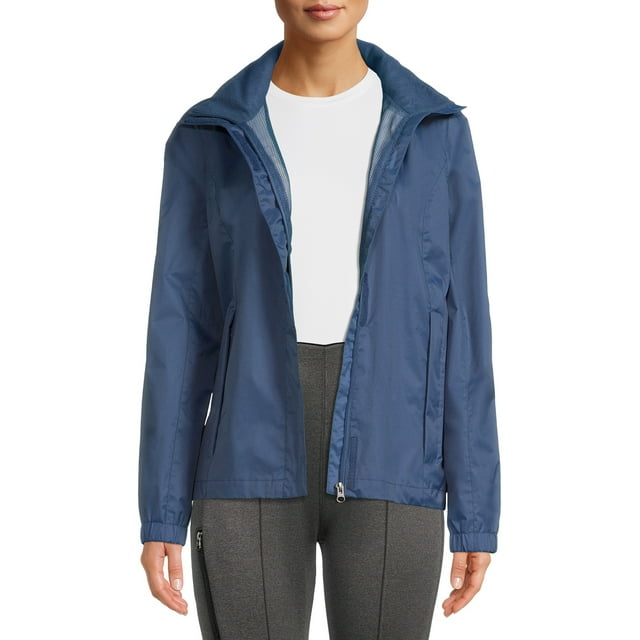 Swiss Tech Women's and Women's Plus Rain Jacket - Walmart.com
