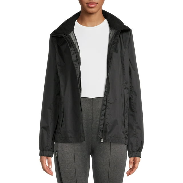 Swiss Tech Women's and Women's Plus Rain Jacket - Walmart.com