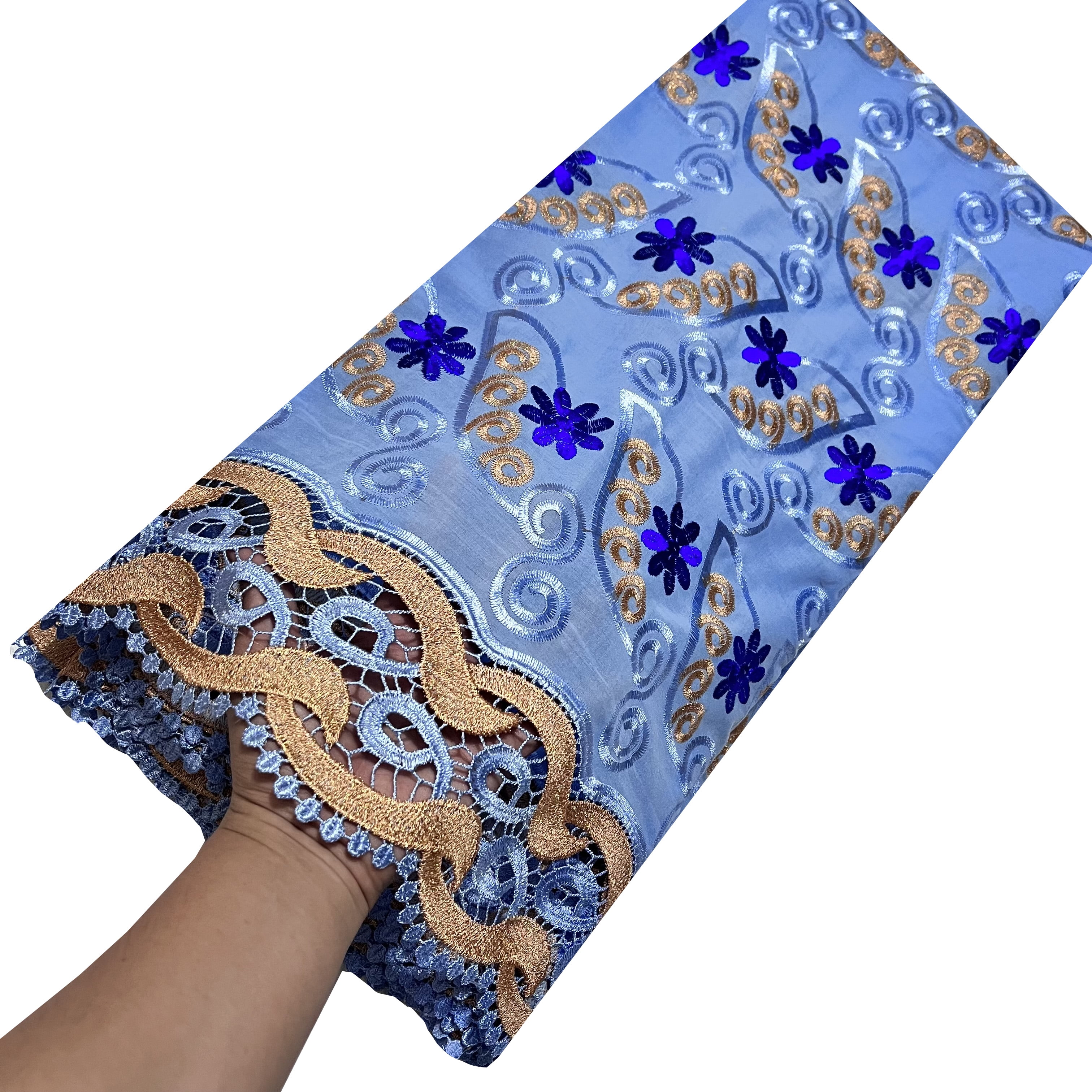 Swiss Voile Lace Cotton Fabric African Fabric Embroidered Mesh Lace For ...