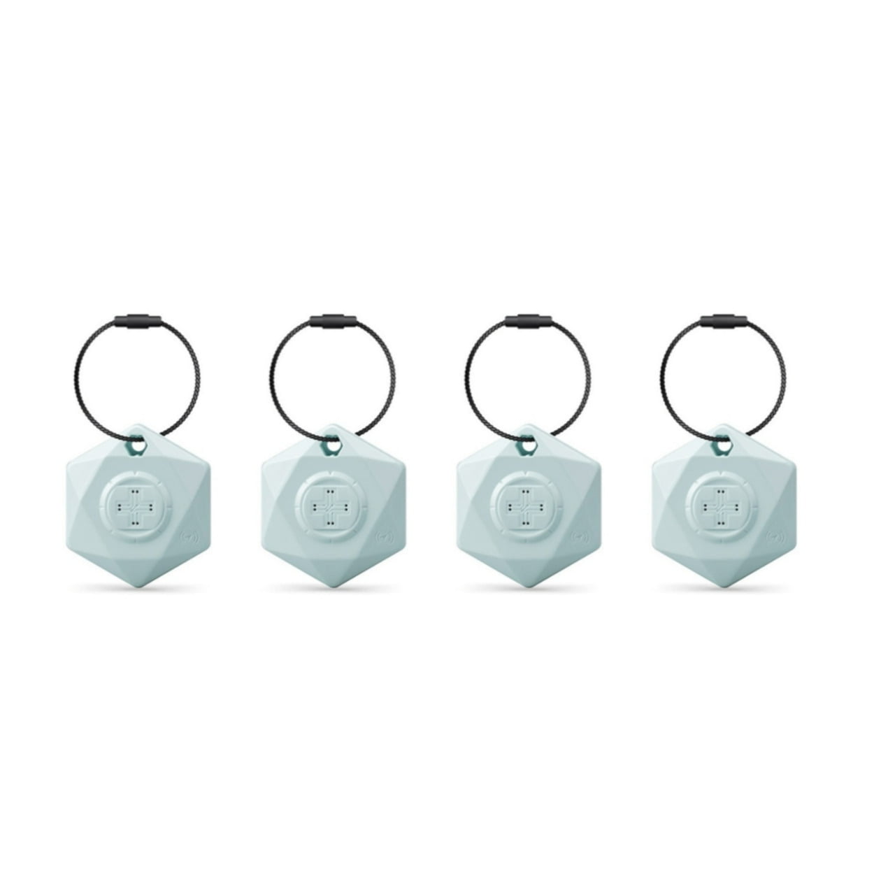 SwissDigital Hexagon Finder Find My Bluetooth Locator Keychain (4-pack ...