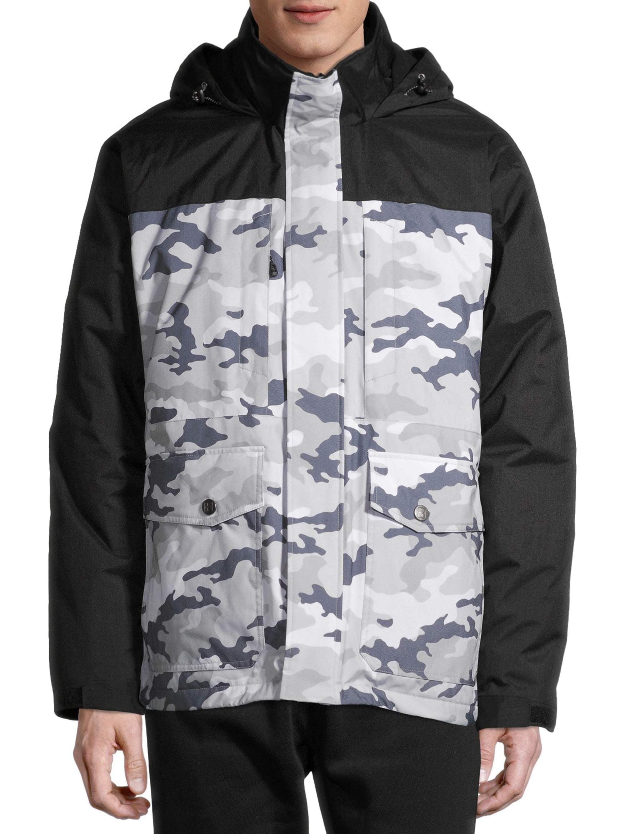SwissTech Men's and Big Men's 3-in-1 Systems Jacket, up to Size 5XL ...