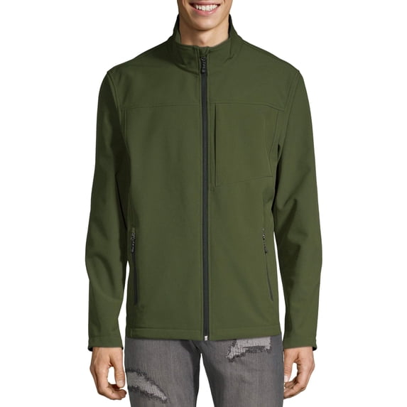 Swiss Tech Men's Soft Shell Jacket, Sizes S-5XL, XLT-3XLT, Warm Winter ...