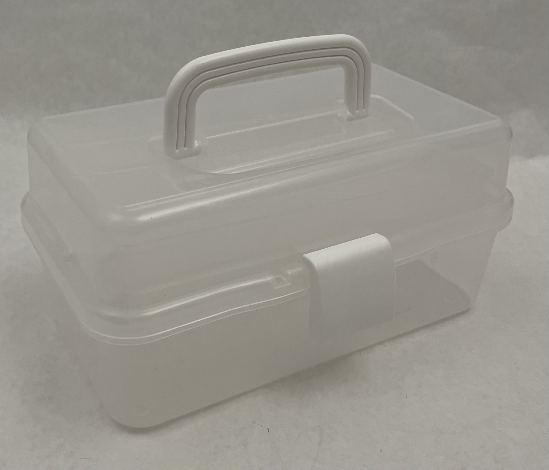 Swissco Storage Solutions Two Tray Multi-Purpose Storage Organizer Case ...