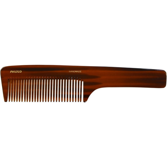 Swissco Tortoise Handle Comb, Medium Tooth. - Walmart.com