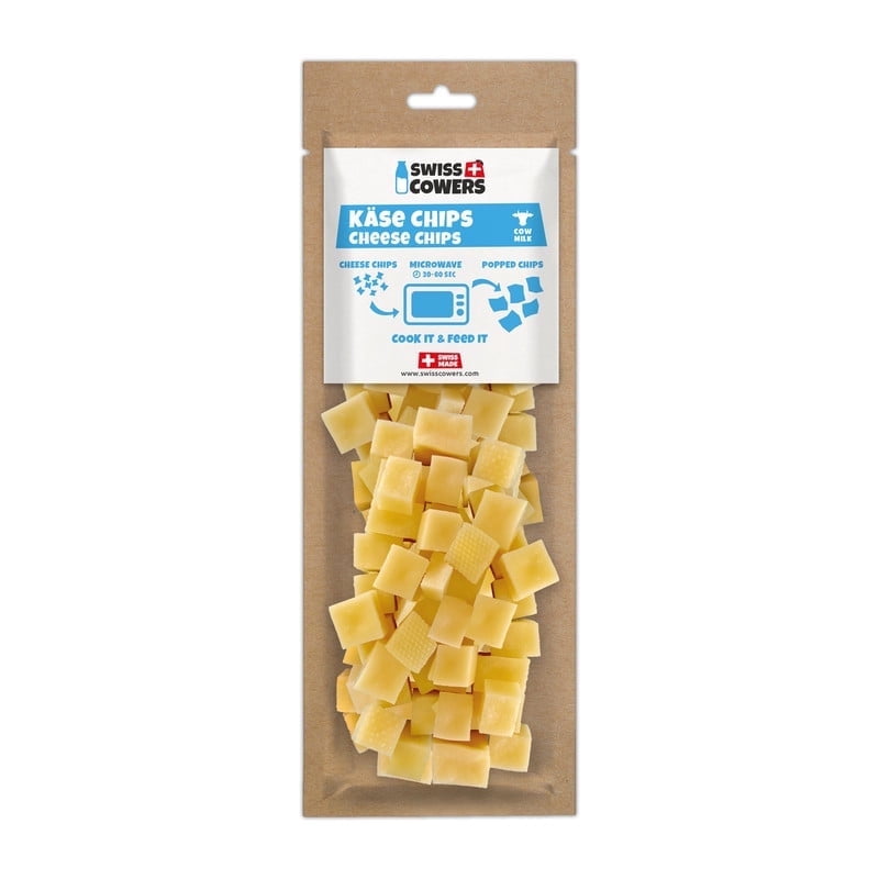 Swisscowers Cheese Chips for Small and Large Dogs - Made with 100% ...