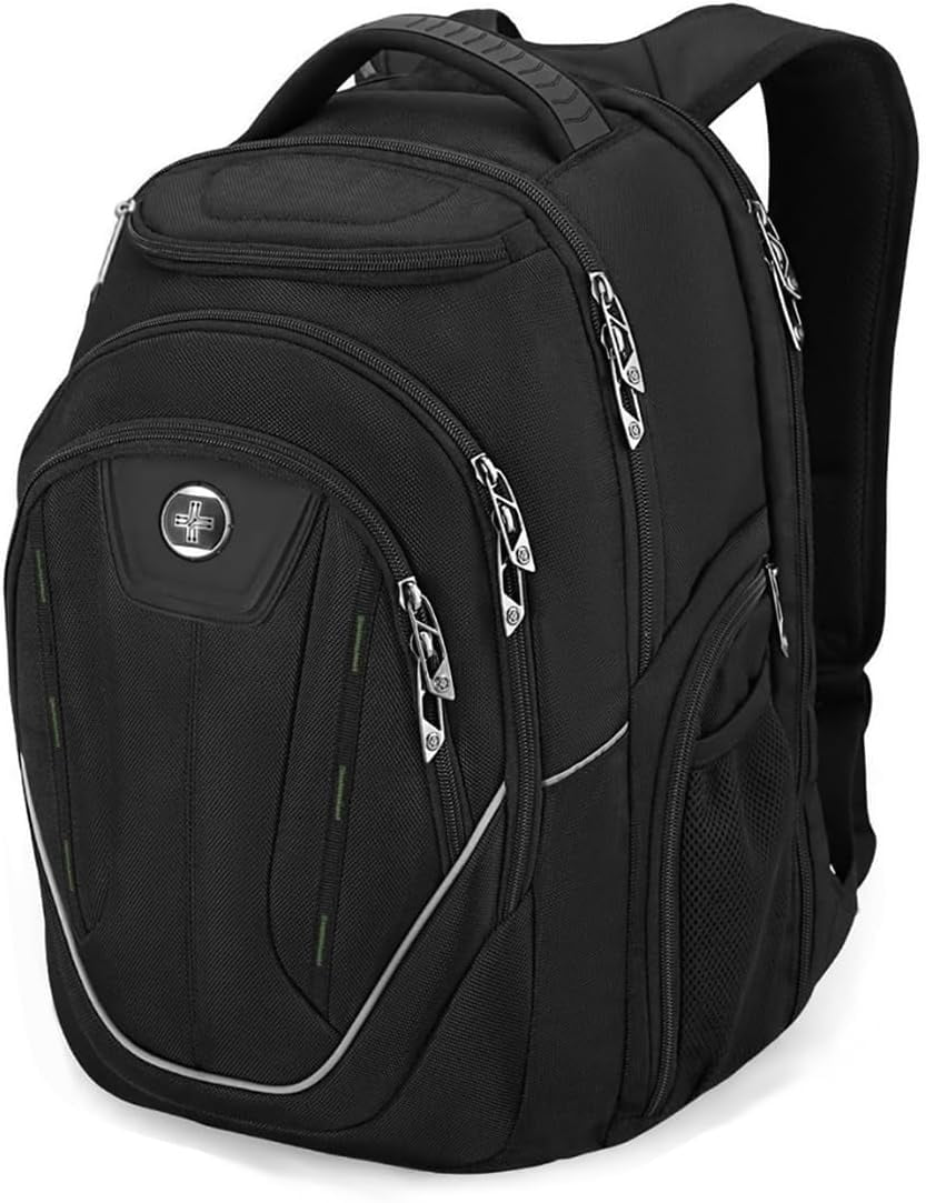Swissdigital Design Large Travel Backpack For Men, TSA-Friendly ...