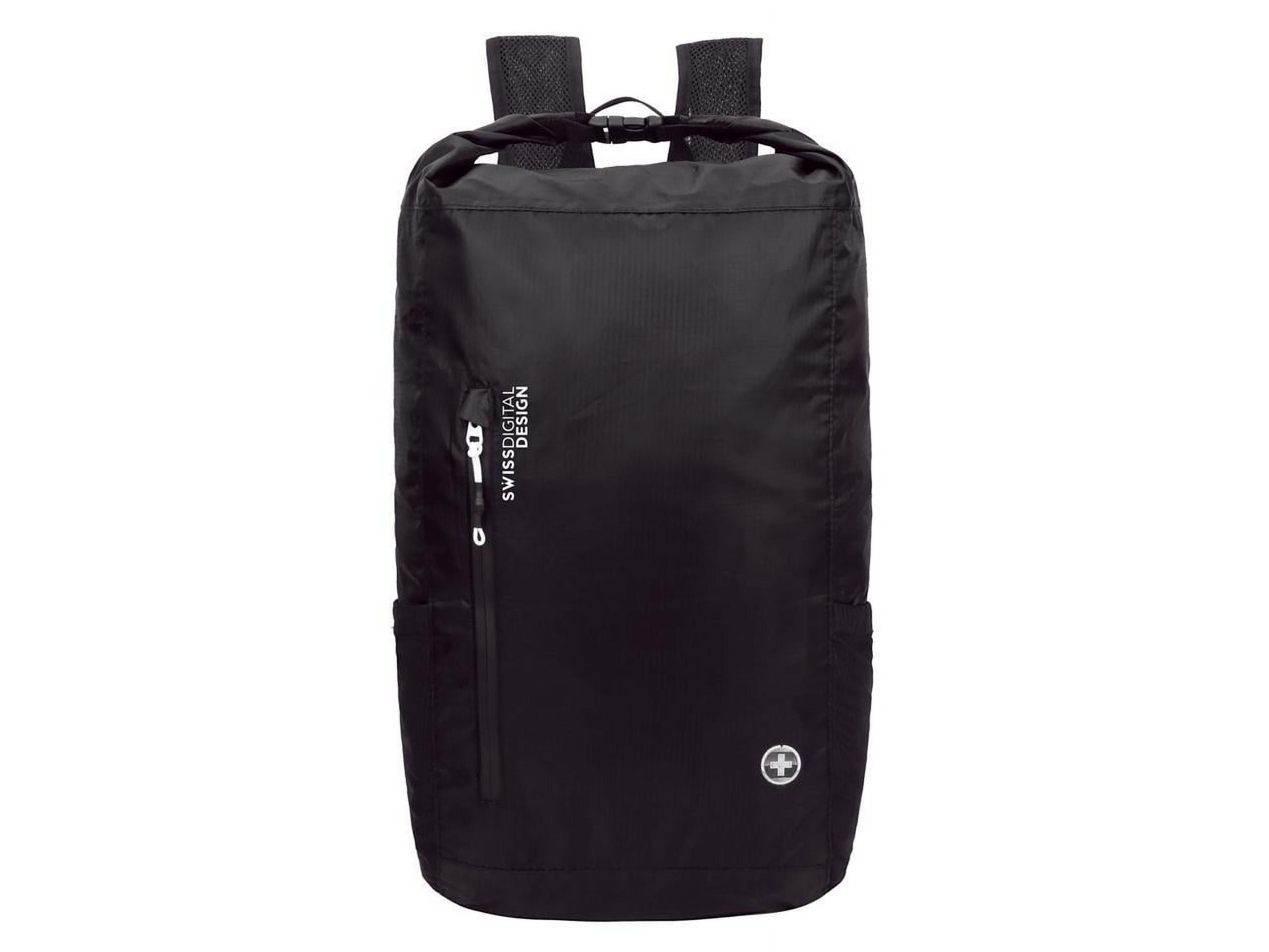 Swissdigital Goose Foldable Backpack - Black - Walmart.com