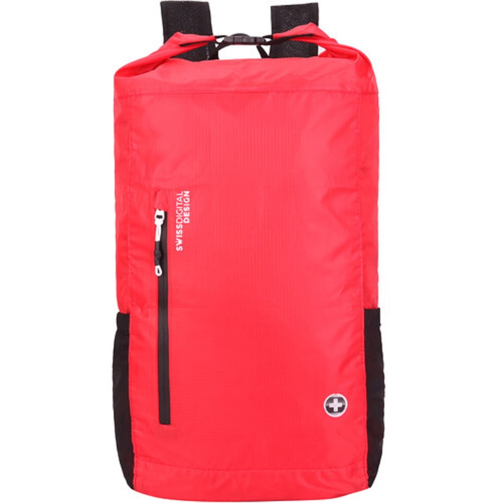 Swissdigital Goose Foldable Backpack - Red - Walmart.com