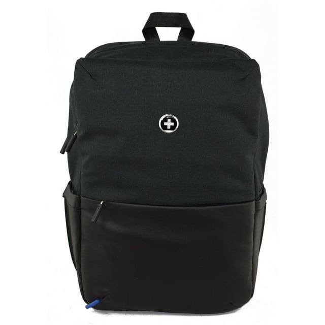 Swissdigital Joule Charcoal Laptop Backpack - Walmart.com