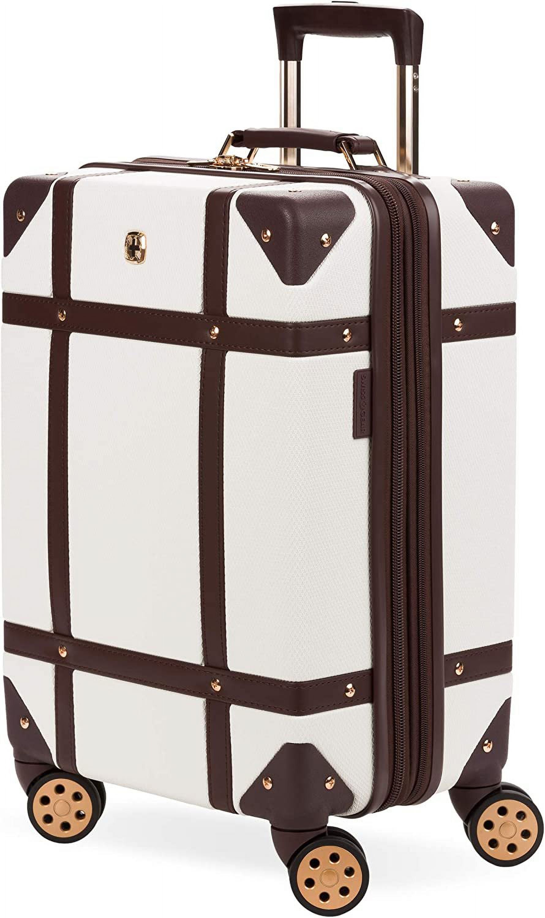 Swissgear 19 Inches Trunk Expandable Hardside Carry On Suitcase with ...