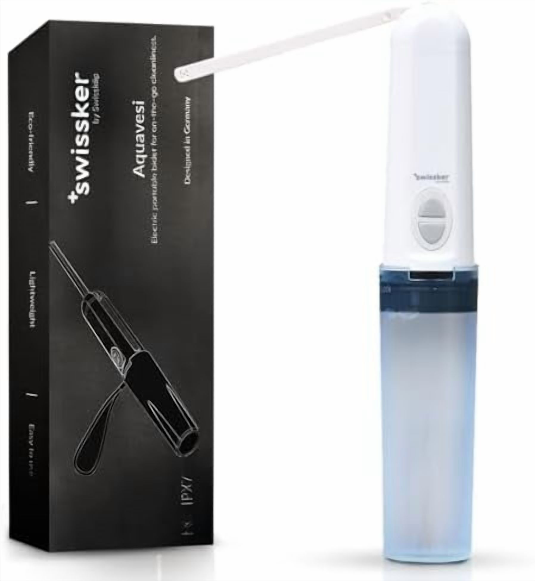 Swissker byAquavesi Portable Bidet Sprayer - Rechargeable Travel Bidet ...