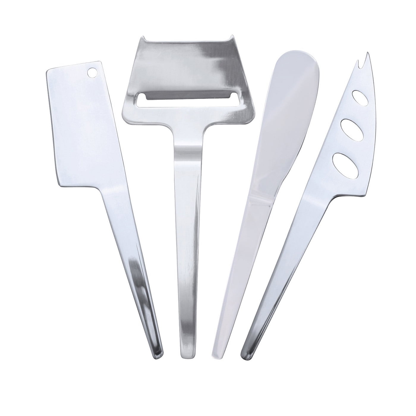 Swissmar 4 Piece Slim-Line Cheese Knife Set - Walmart.com