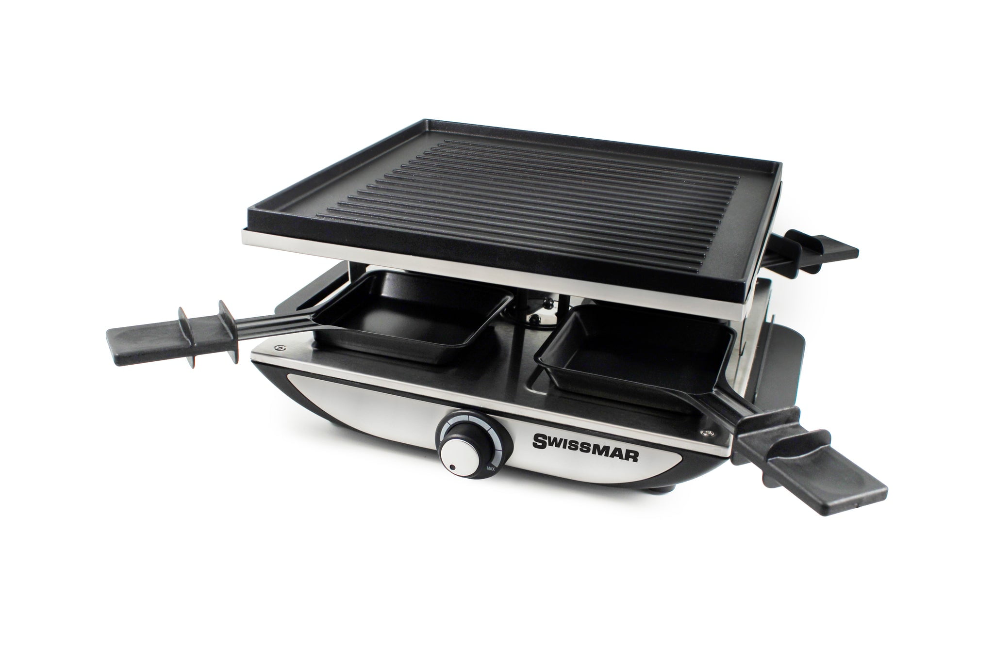 Swissmar Geneva 4-Person Electric Grill, Multifunction Non-Stick Frying ...