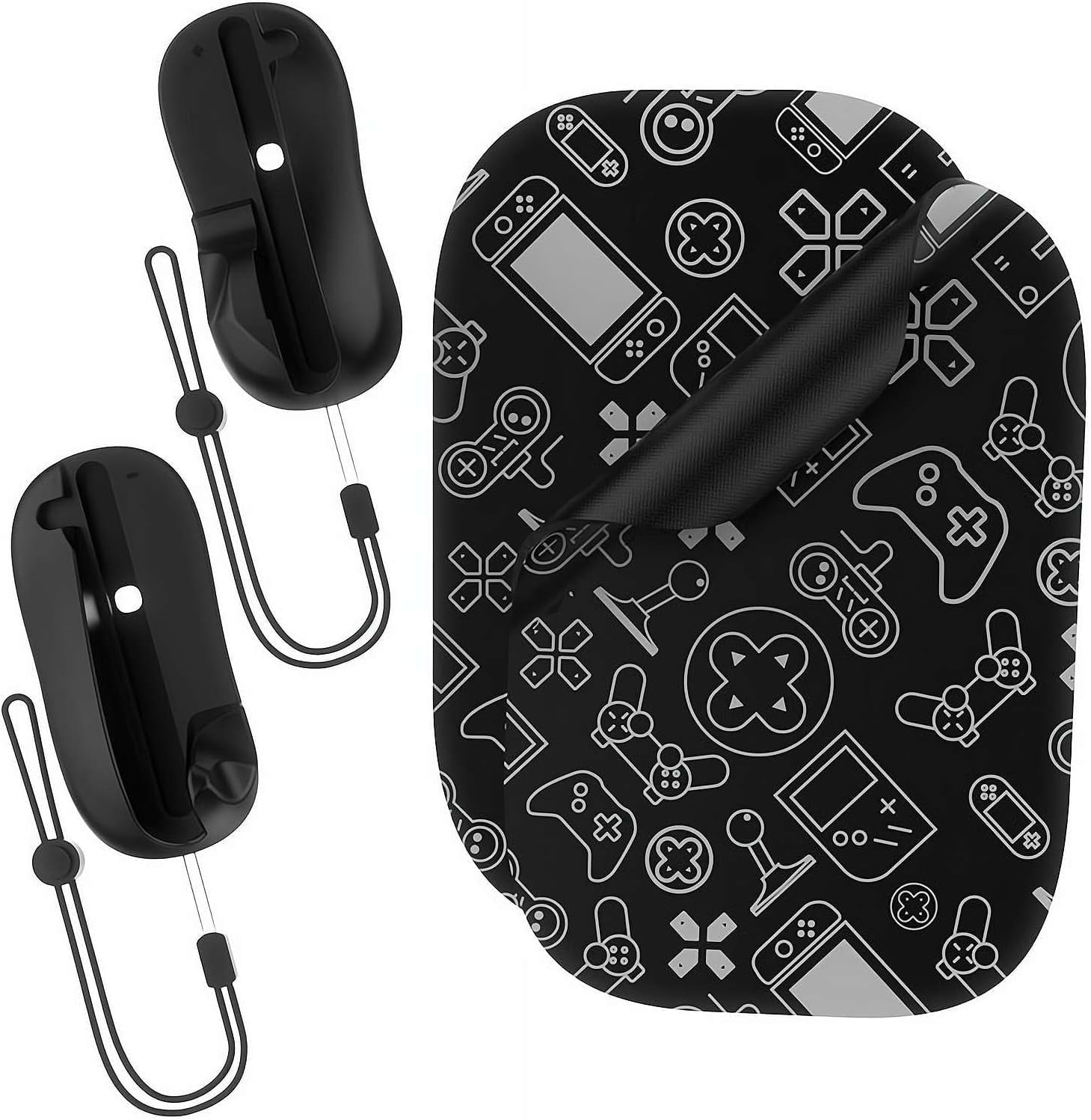 for Switch 2 2025 Mouse Grip Set with Mouse Pad – Ergonomic ABS Gaming ...