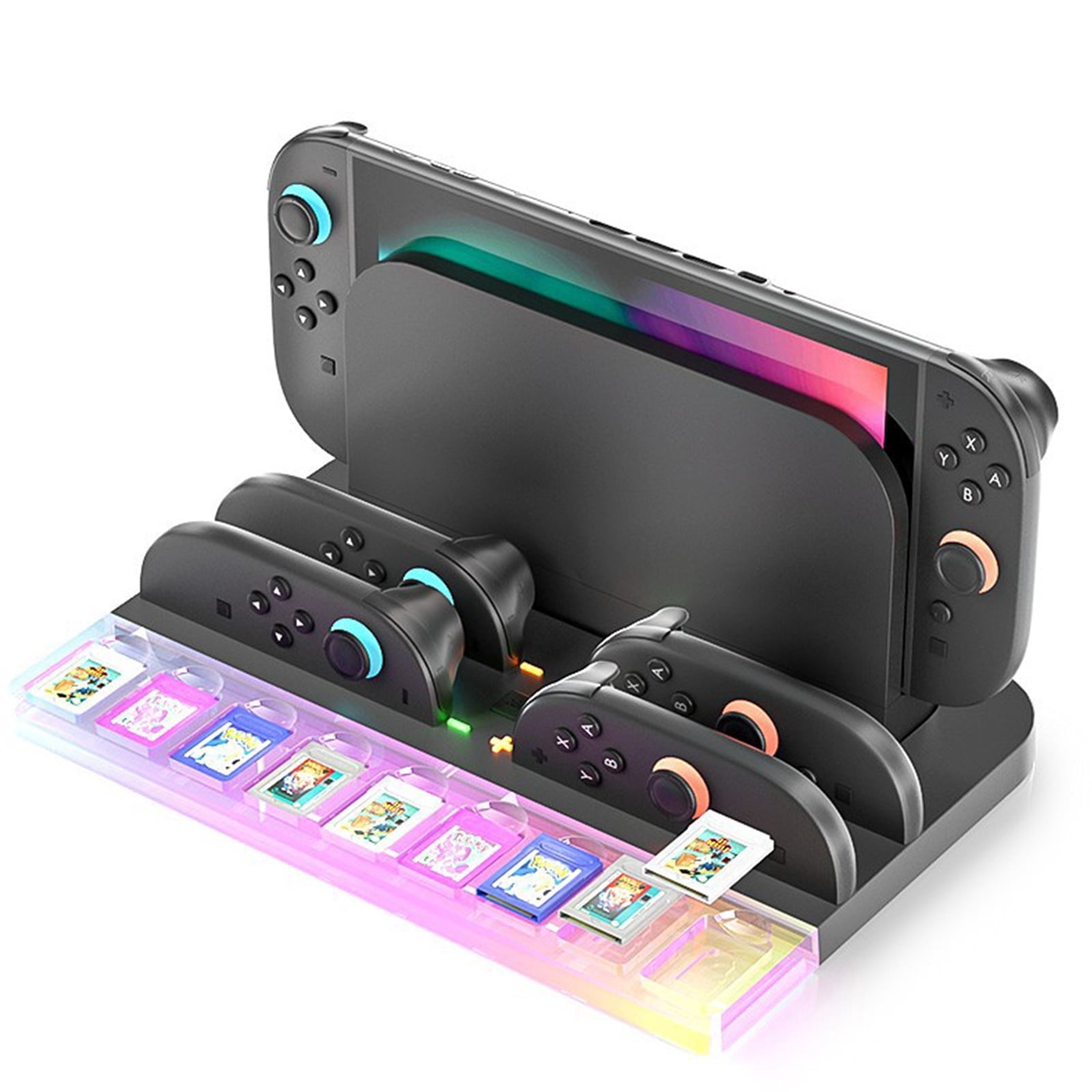 Switch 2 Joy Con Charging Dock, Charger Stand Station for Nintendo ...