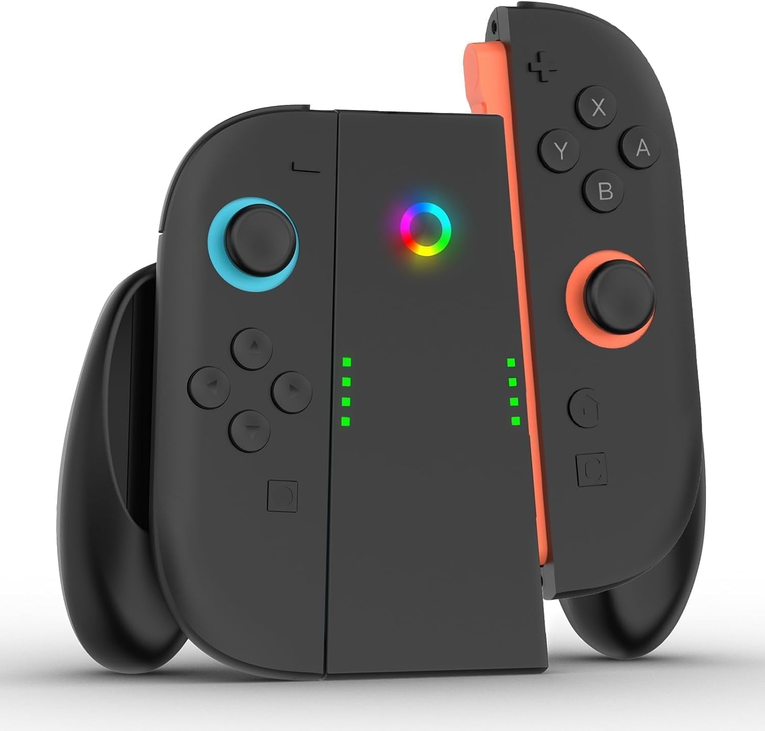Switch 2 Joy Con Charging Grip, Comfort Controller Charger for Switch 2 ...