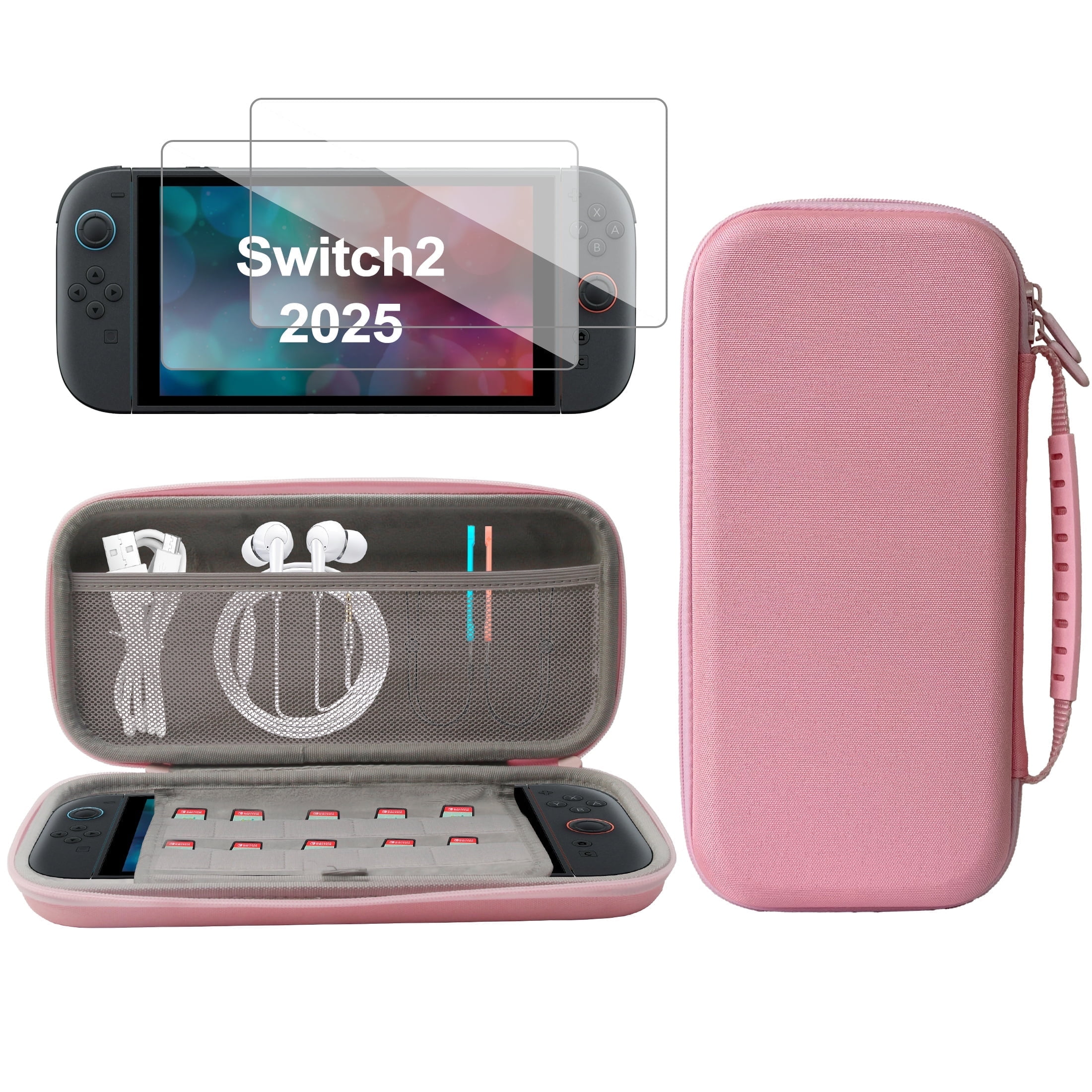 YUOY Carrying Case for Nintendo Switch 2 (2025)，Travel Bag for Nintendo ...