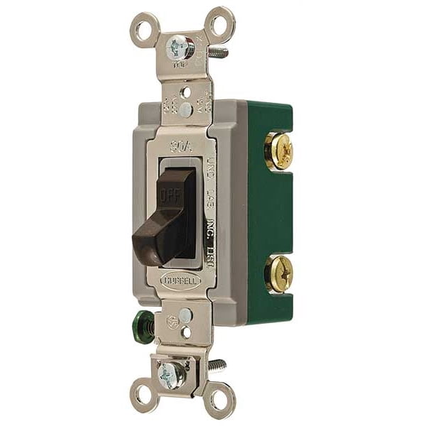 Switch 2 Pole 30 Amp 120/277 Volt Brown - Walmart.com