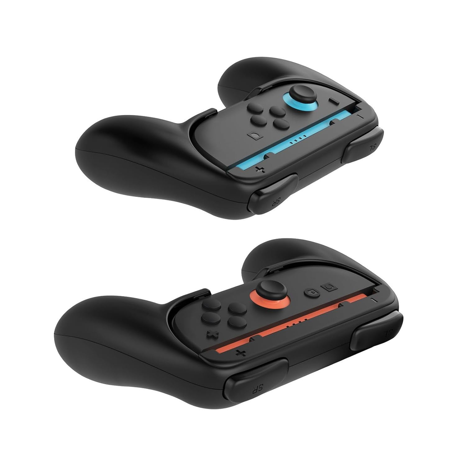 Switch 2 Portable Lightweight Controller Grips Left & Right Hand ...