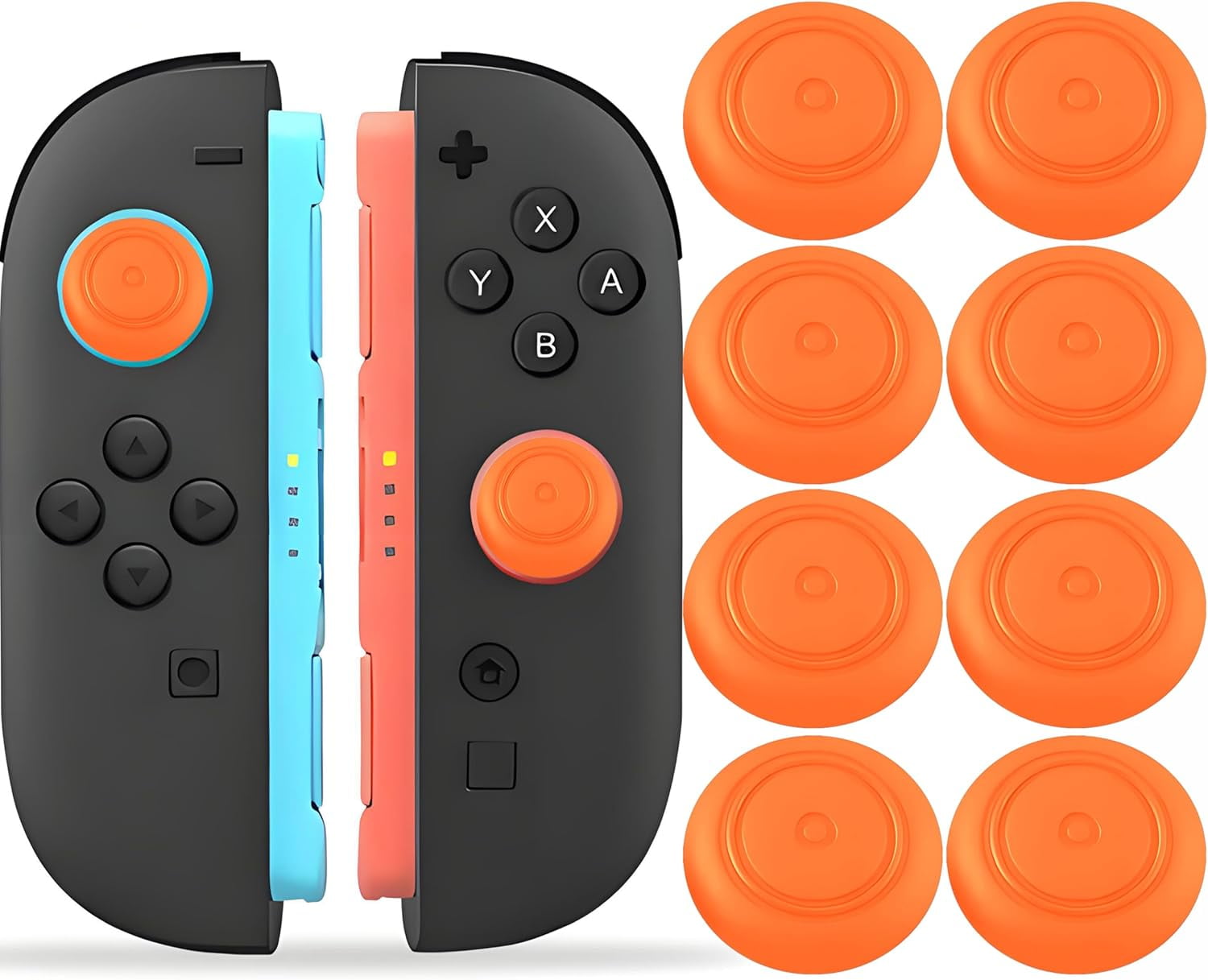 Switch 2 Thumb Caps – 8 PCS Joystick Covers for Switch 2 (2025) Joy-Con ...
