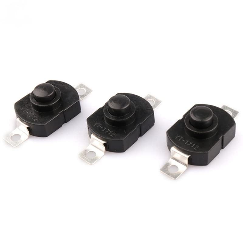 Switch 50PCS Push Button Switch 1712D 30V 1A Flashlight Switch LOC ...