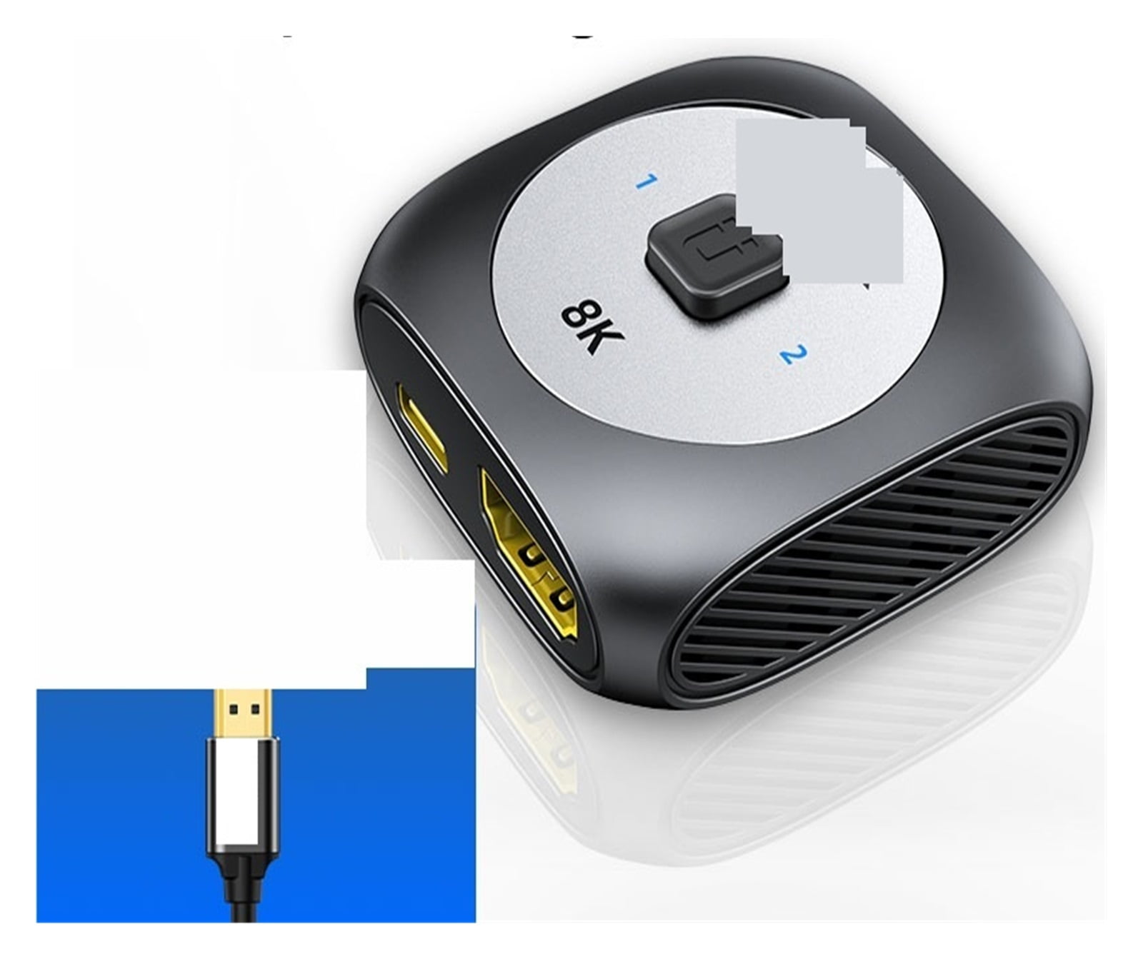 Switch 8K60Hz 4K144Hz 4K60Hz Video Switcher 2 In 1 Out For Laptop Host ...