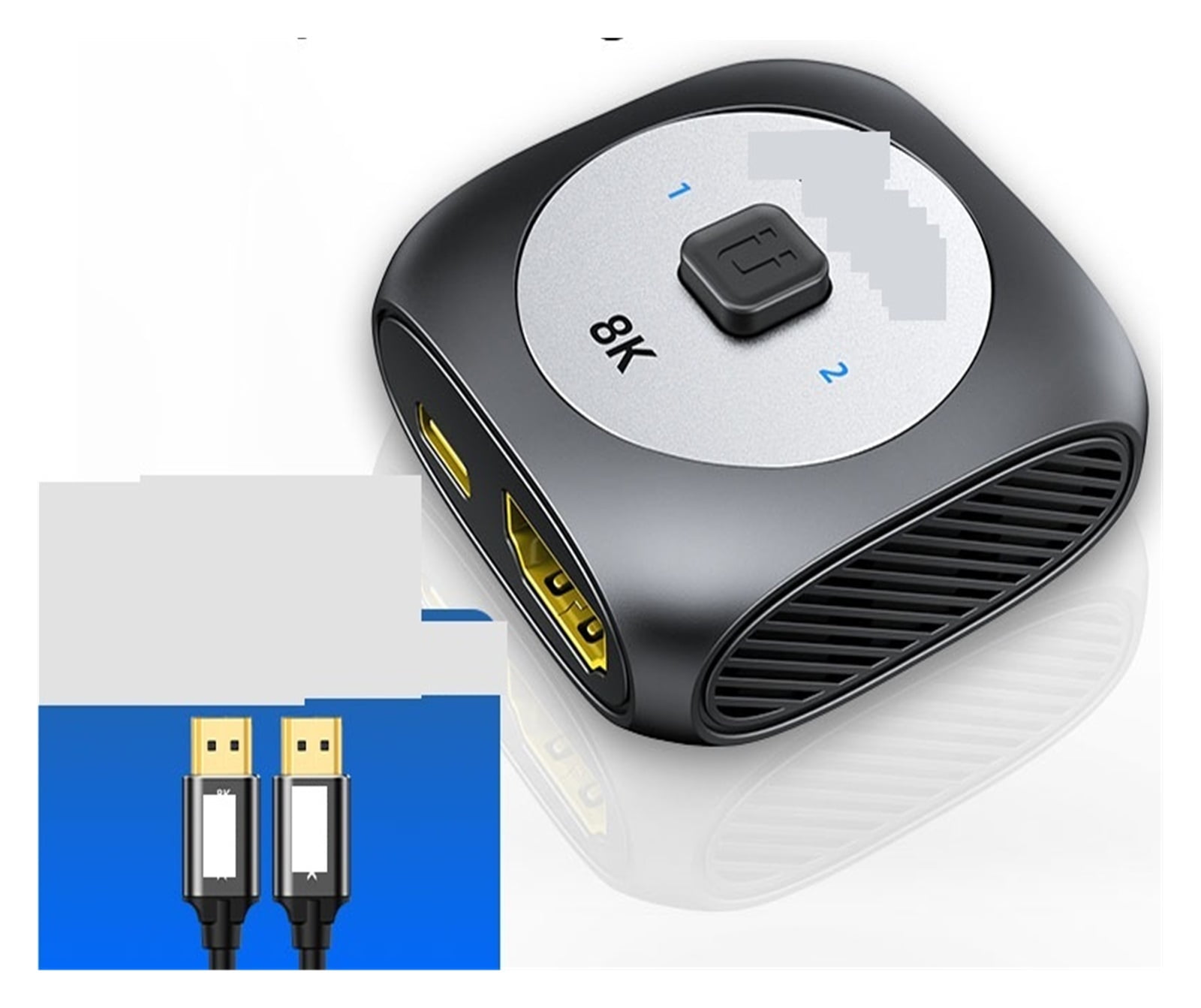 Switch 8K60Hz 4K144Hz 4K60Hz Video Switcher 2 In 1 Out For Laptop Host ...