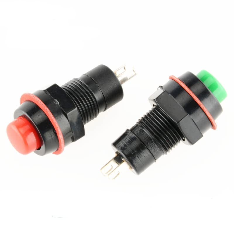 Switch Button Switch 2Pin Momentary Off- Return Automatically CQC UL ...