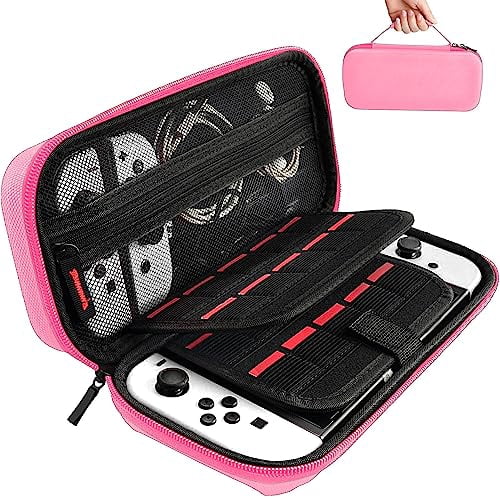 Switch Carrying Case Compatible with Nintendo Switch/Switch OLED,with ...