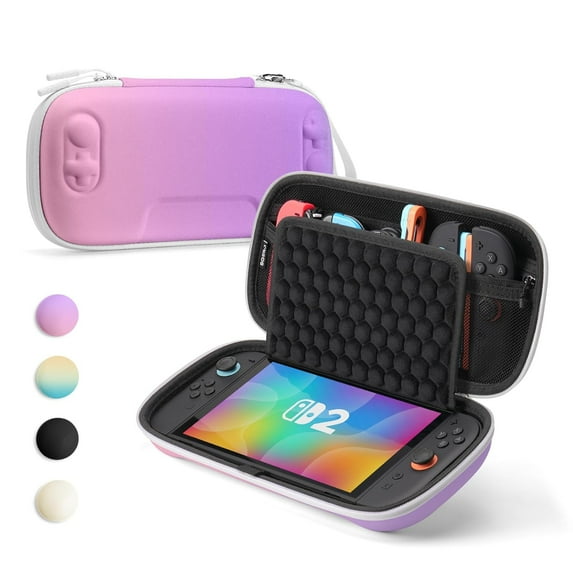 Switch Case for Nintendo Switch 2, Upgraded Honeycomb Shock-absorbing ...