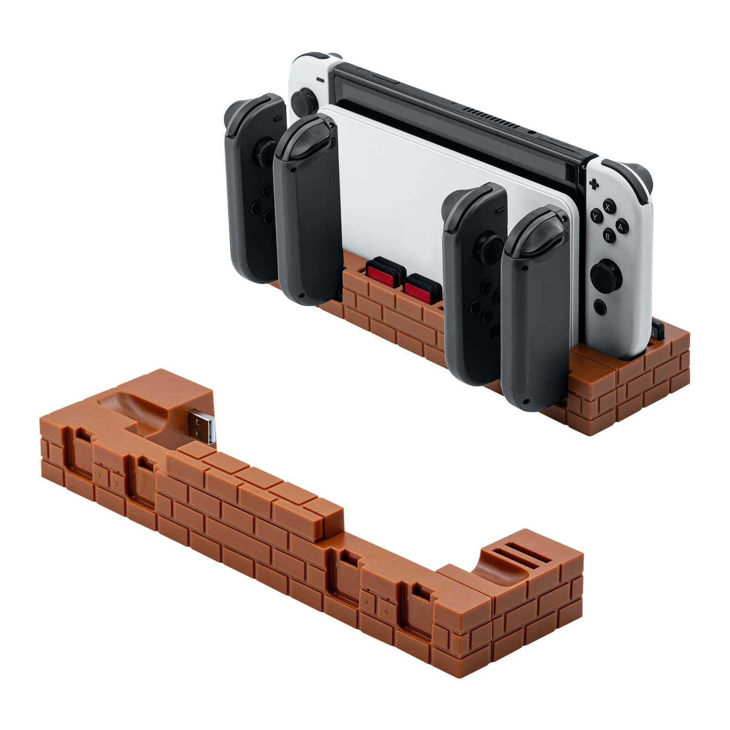 Switch Controller Charging Dock Station Compatible with Nintendo Switch ...
