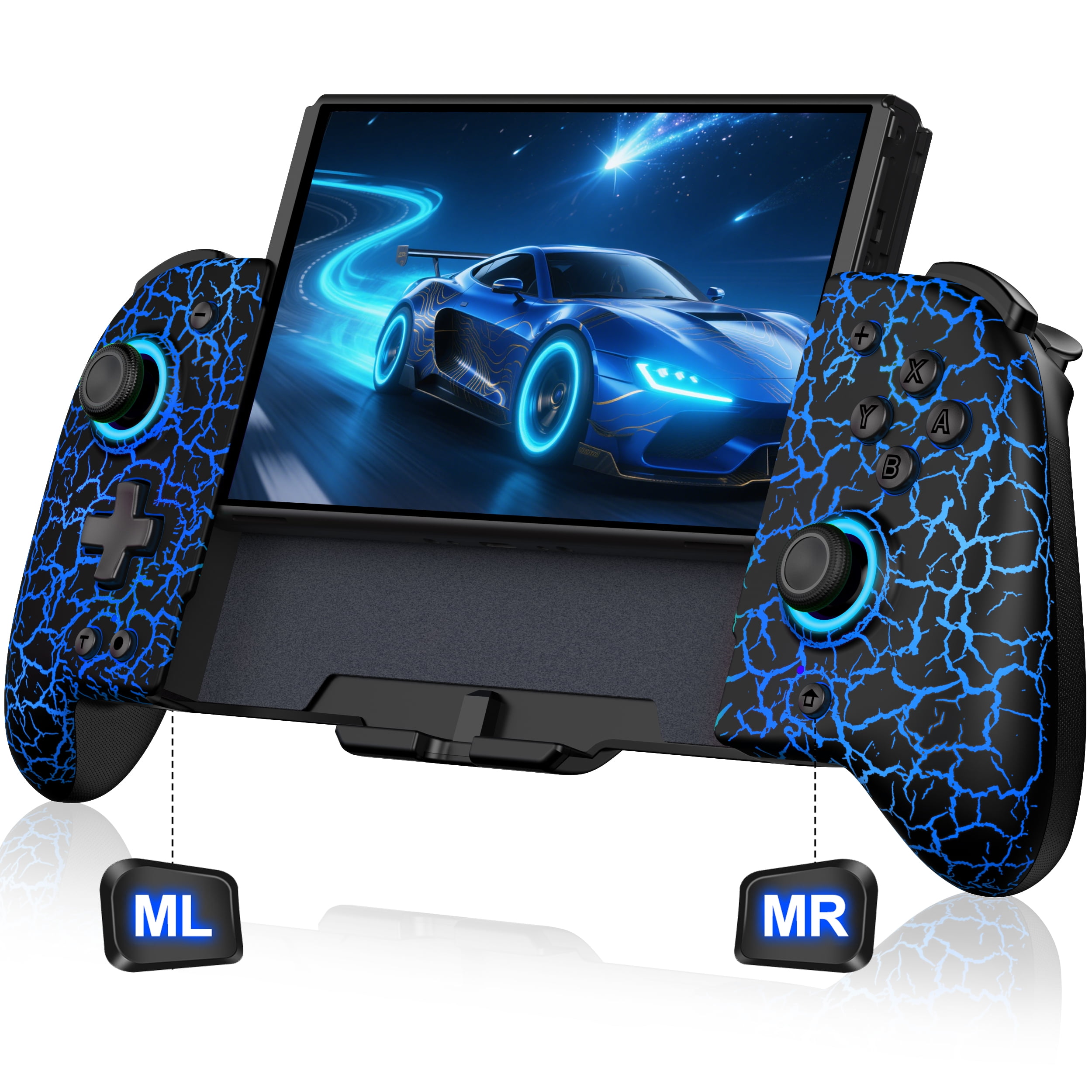 Switch Controller, EUROA One-Piece Joypad Controller Replacement for ...