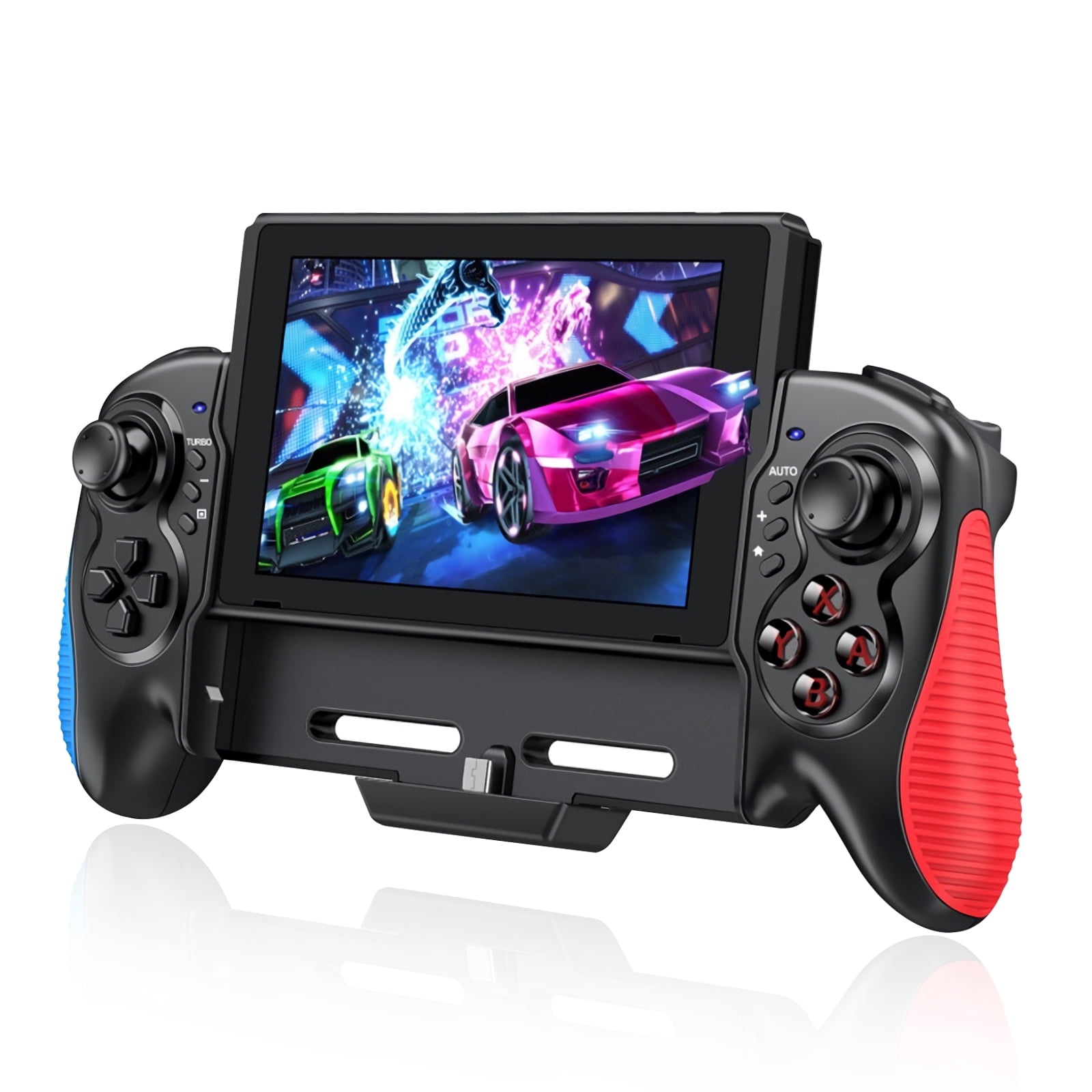 Switch Controller Fit for Nintendo Switch Handheld Mode, Ergonomic Wireless Controller ...