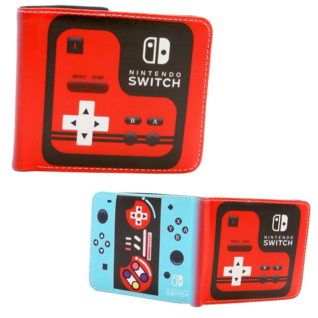 Switch Controller - Nintendo 4x5" Bi-Fold Wallet - Walmart Business ...