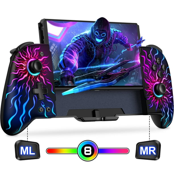 Switch Controller for Switch/Switch OLED, QQV One-Piece Joypad ...